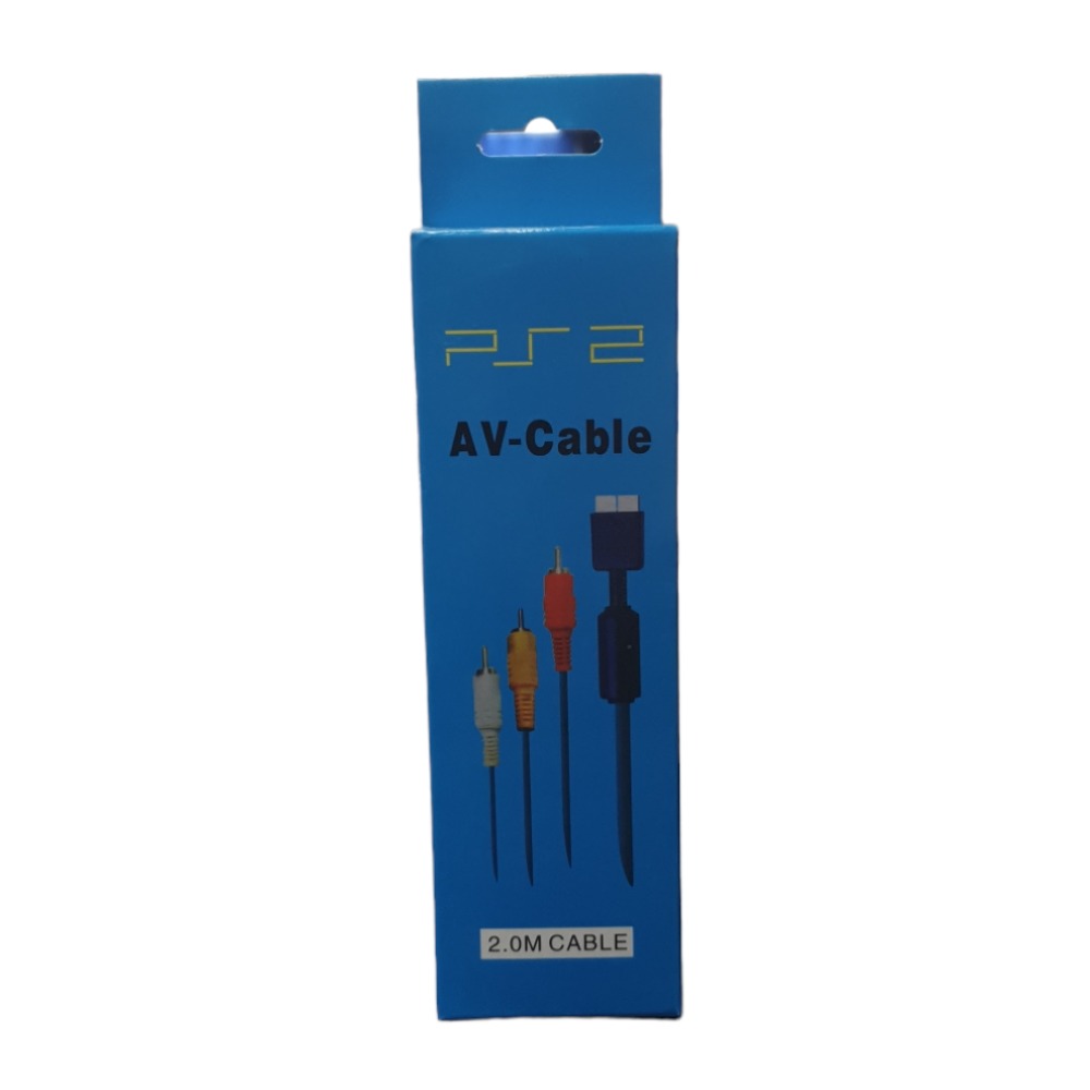 New PS2/PS3 AV Cable 2M - Own4Less